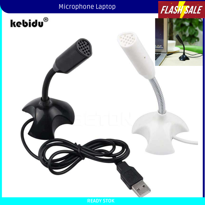 KEBIDU Microphone Laptop Komputer USB - M-306 / Microphone Duduk HP ...
