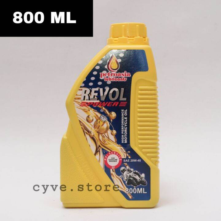 OLI REVOL POWER SAE 20W40 0.8L - PETROASIA | Lazada Indonesia