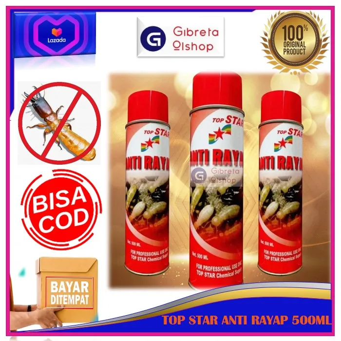 Top Star Formula Khusus Spray Anti Rayap 500ml | Lazada Indonesia