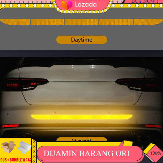Stiker Bumper Body Belakang Mobil Truck Mata Kucing Reflektor 90cm ...