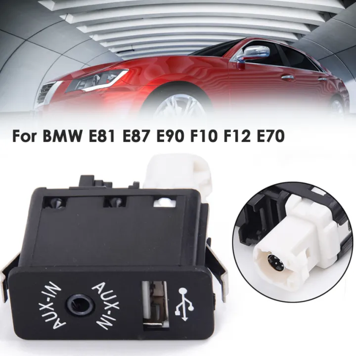 2022ใหม่สำหรับ BMW E81 E87 E90 F10 F12 E70 E82 F10 AUX อินพุต USB ...