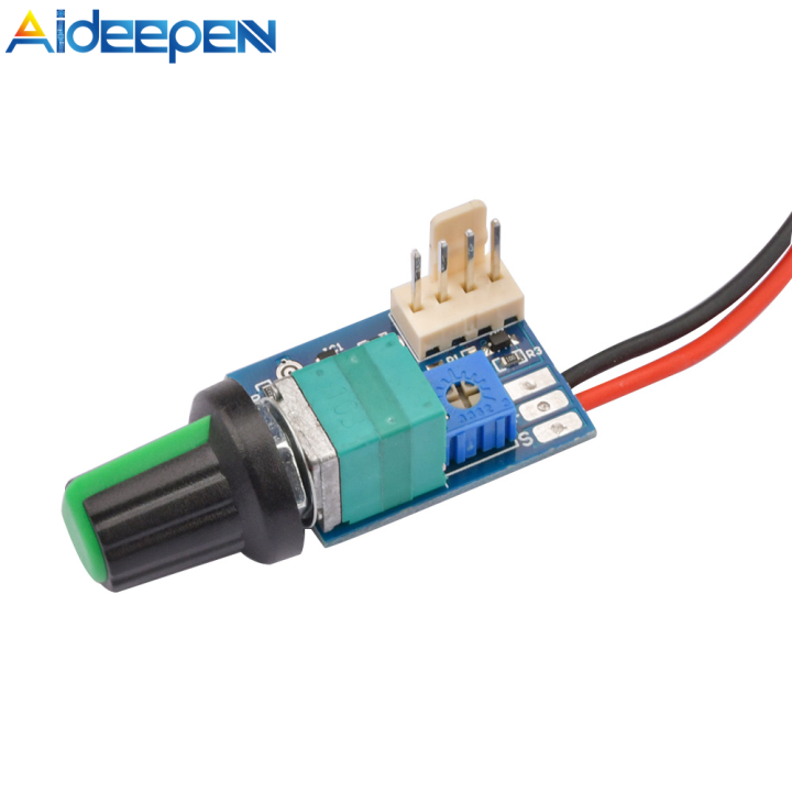 Aideepen 12V DC Motor Speed Controller PWM Speed Adjustable Switch DC ...