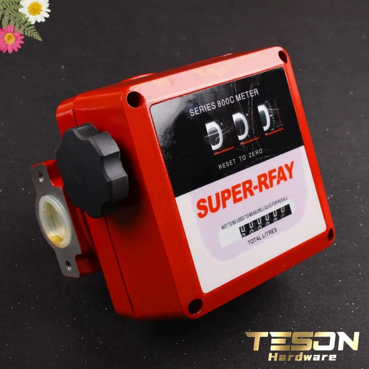 Flow Meter Solar Super-Rfay /Flow Meter Solar 4 Digit 1.5 Inch - 3 ...