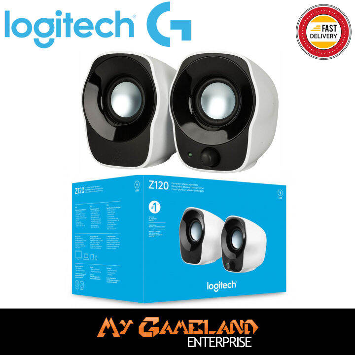 Logitech Z120 Stereo Speaker (000514) | Lazada