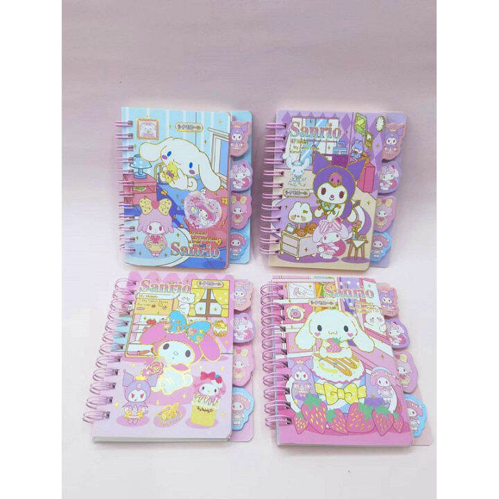 Notebook kuromi spiral baby sanrio lucu bergaris | Lazada Indonesia