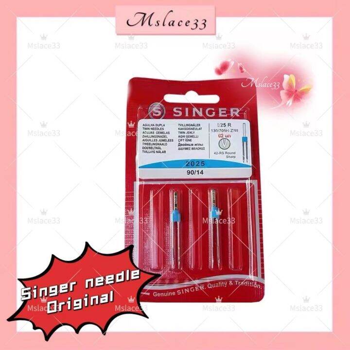 ORIGINAL Singer Twin Needles 90/14 2025 | Lazada