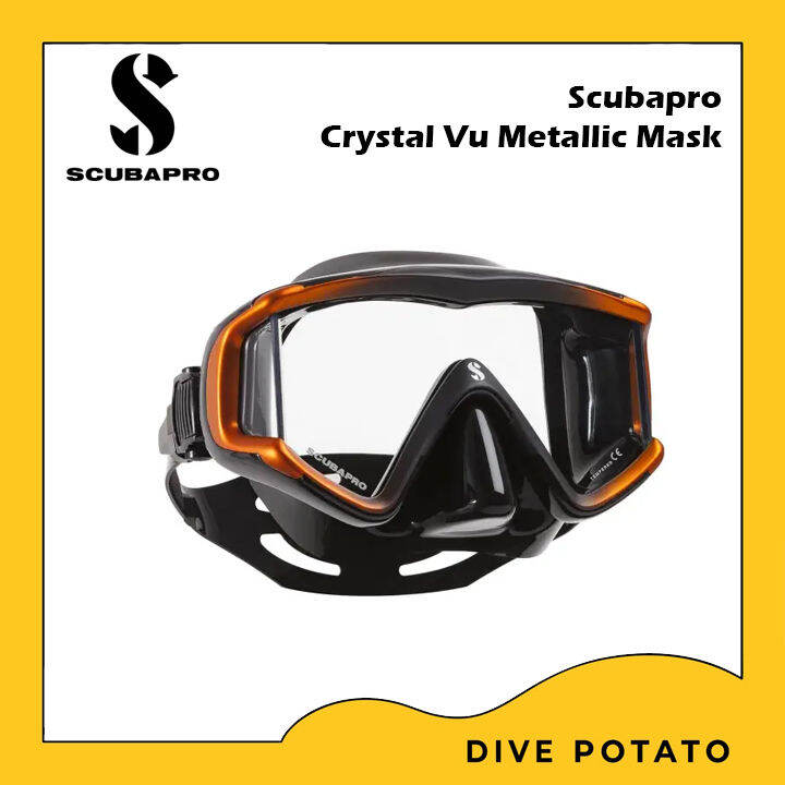 Scubapro Crystal Vu Metallic Mask | Lazada.co.th