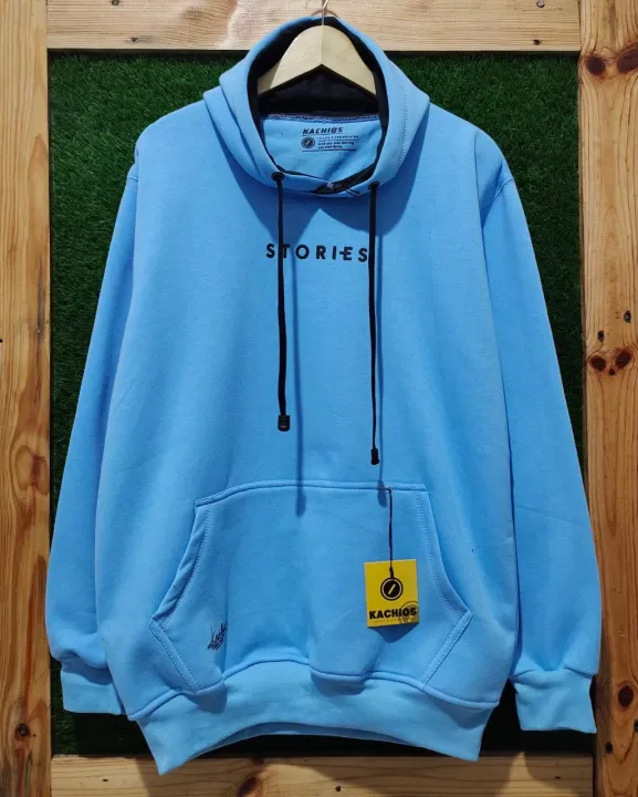 Switer Cowok Distro STORIES KACHIOUS Warna Biru Muda Size M L XL XXL ...