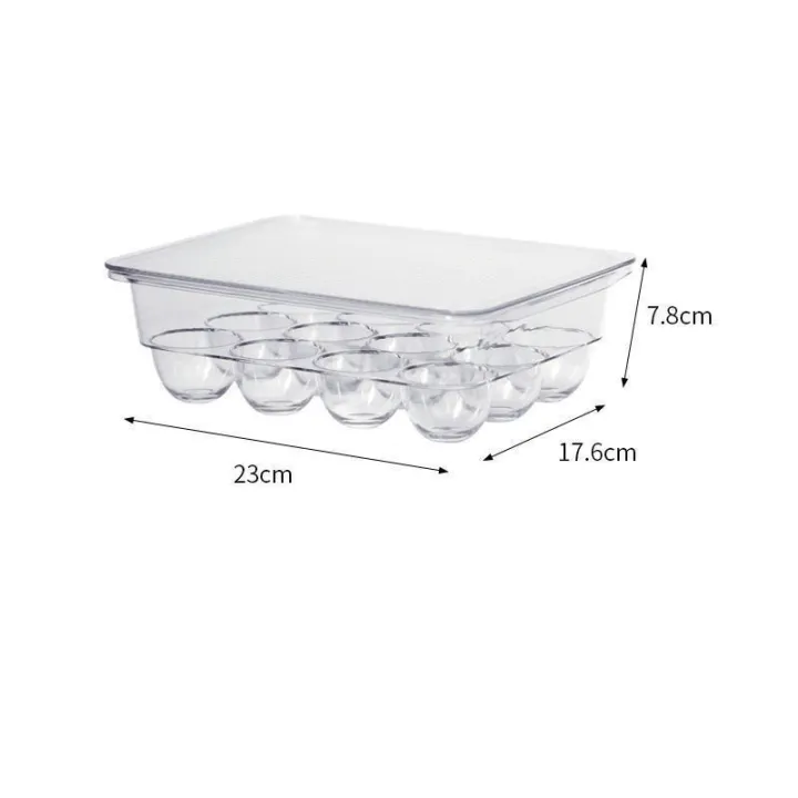 TIMIG Transparent container food storage organizer ref organizer food ...
