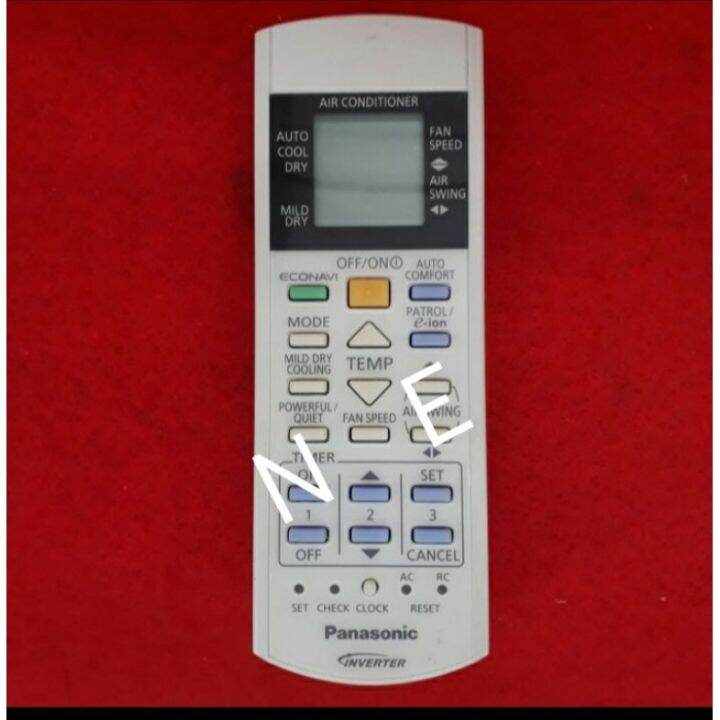 Remote AC Remote PANASONIC INVERTER 4185 ECONAVI NANOE-G | Lazada PH