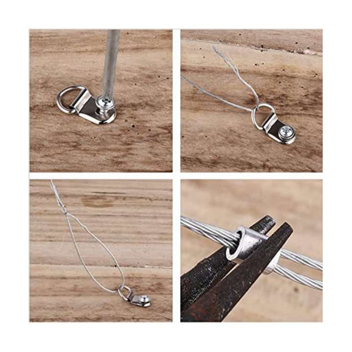 304 Stainless Steel Wire Rope Clothesline Lifting Rope Set | Lazada.co.th