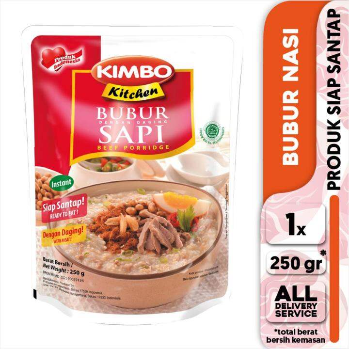 Kimbo Kitchen Bubur Sapi | Lazada Indonesia