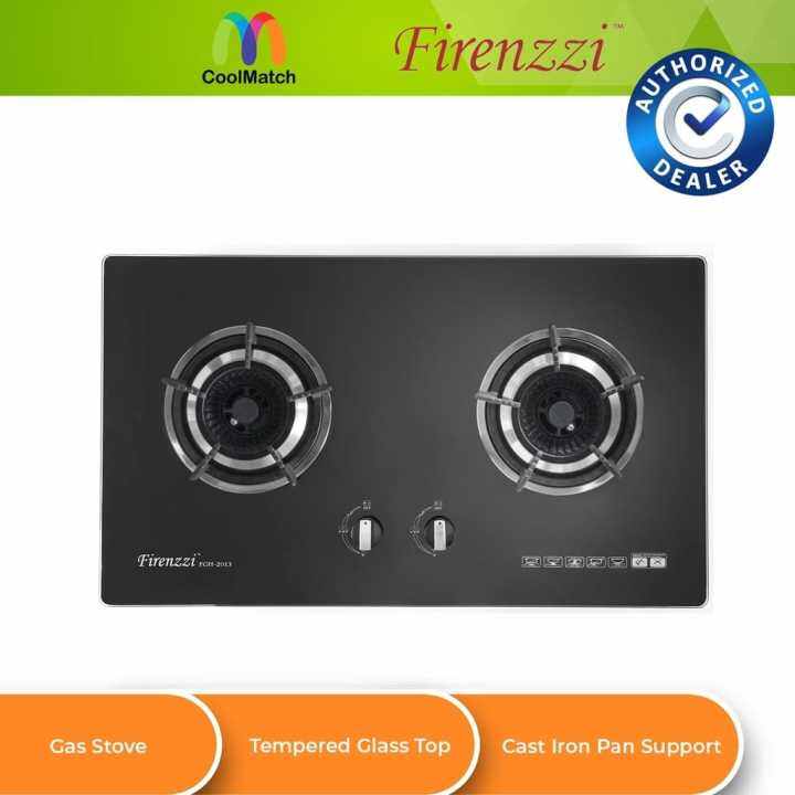FIRENZZI 2 BURNER BUILT-IN GAS HOB | Lazada