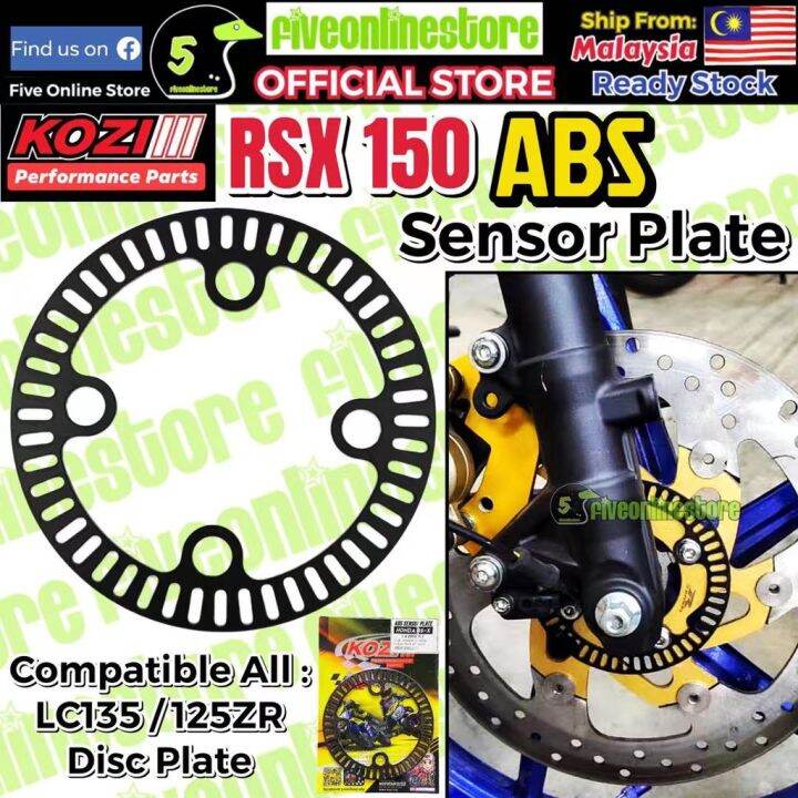 RSX150 ABS Sensor Plate PNP Disc RS150 LC135 125ZR Brake ABS Plate ...