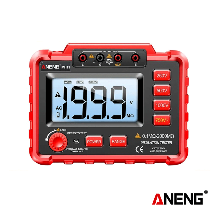 Aneng MH11 Insulation Earth Resistance Tester Digital Ground Original ...