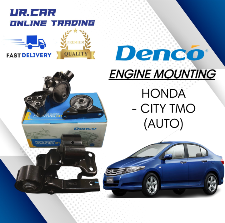 DENCO HONDA CITY TMO (AUTO) ENGINE MOUNTING KIT SET PREMIUN QUALITY ...