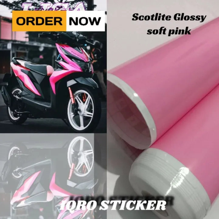 Sticker scotlite pink glossy skotlet motor violet candy scotlet candy ...