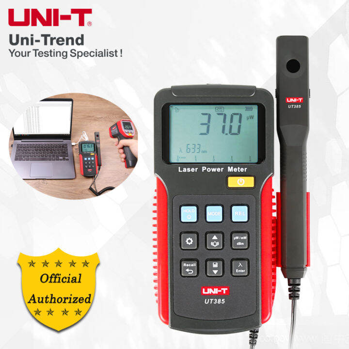Uni T Ut385 Laser Power Meter Digital 0uw To 39 99mw Split Laser Light