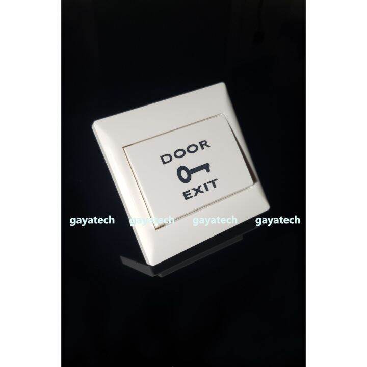 Door Exit Push Release Button Switch for Door Access Control (White ... Door Exit Push Release Button Switch for Door Access Control (White ...