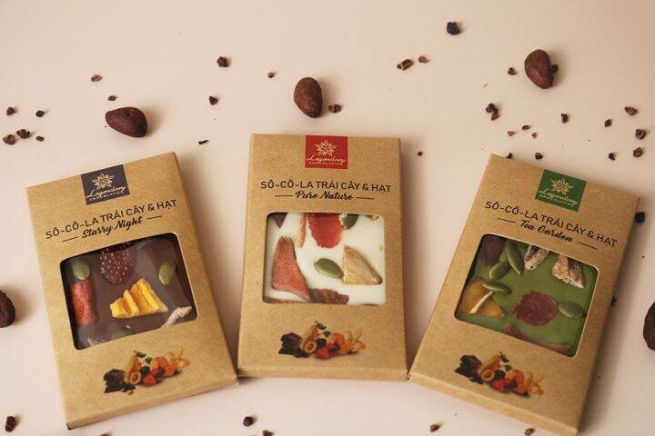 Socola Legendary - Bộ sưu tập thanh trái cây và hạt 27g bùng nổ hương ...