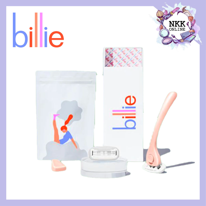 [พร้อมส่ง‼️ของแท้100%] Billie Razor Starter Kit/4 Refill Blades ...
