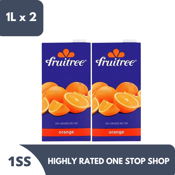 Fruitree Orange Juice 1L x 2 | Lazada PH