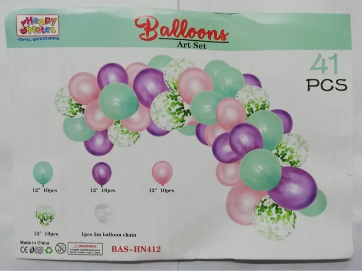 Balloon Art Set ( Do it Yourself) 41 pcs | Lazada PH