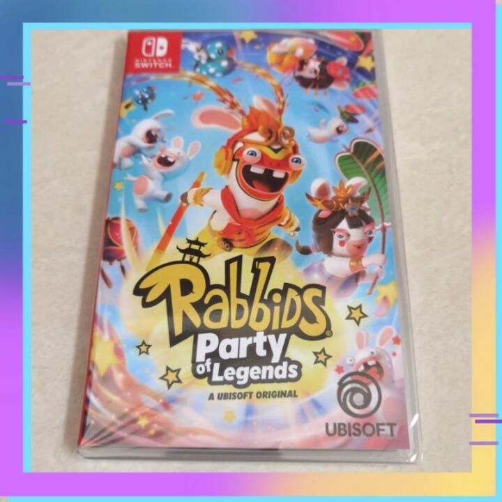 Rabbids Party of Legends Rabbid Legend Nintendo Switch Kaset | Lazada ...