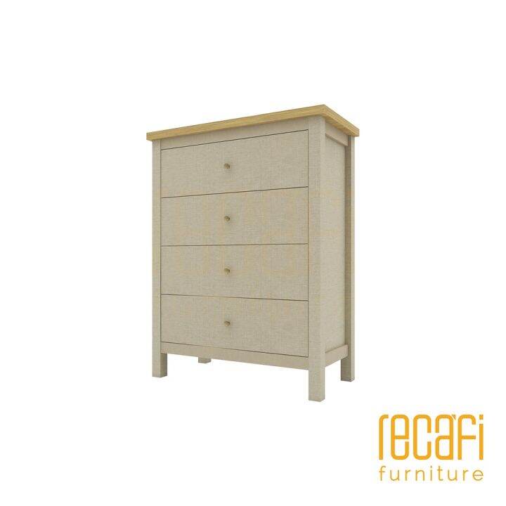 Recafi Furniture 4 Drawer Areana Series Chest Drawer | Chest of 4 ...