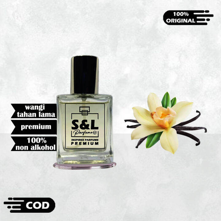 S&L Parfume Vanila Premium - Parfum Unisex Tahan Lama 24 Jam Terwangi ...