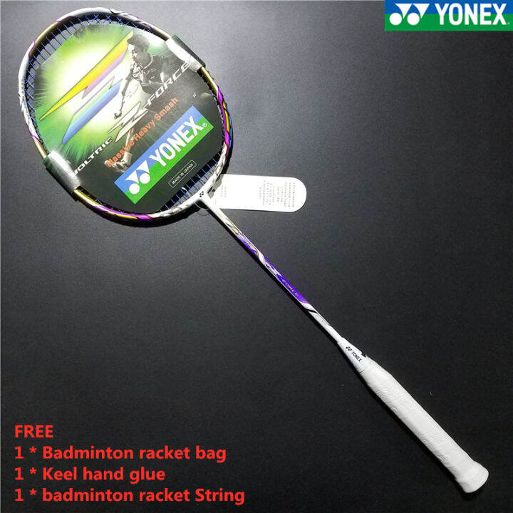 Original YONEX VOLTRIC VTZF Badminton Racket installation String 100 Carbon Fiber Profession ...