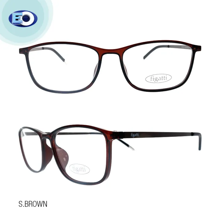 EO Figatti FG19150 Frame with Multicoated Lens / Non-graded Eyeglasses ...