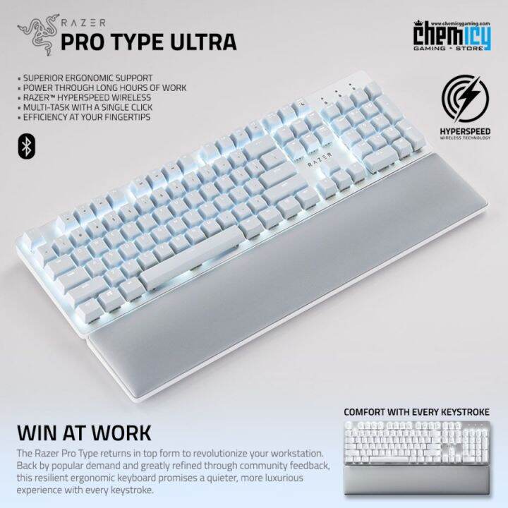 Razer Pro Type Ultra - US Wireless Mechanical Gaming Keyboard | Lazada ...