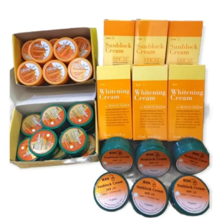 Skin care product-X RDL Sunblock and RDL Whitening Cream with ...