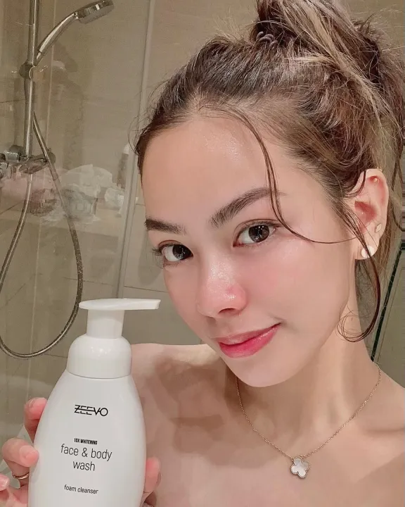 Zeevo 10x Whitening Face & Body Wash Foam Cleanser 250ml | Lazada PH