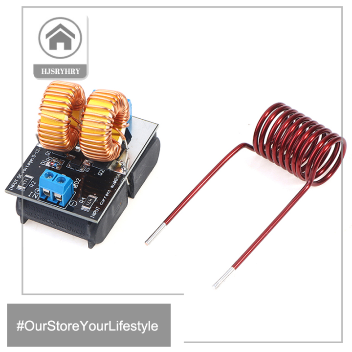 HITN 5-12V 120W MINI ZVS induction heating BOARD flyback DRIVER Heater DIY cooker | Lazada.co.th