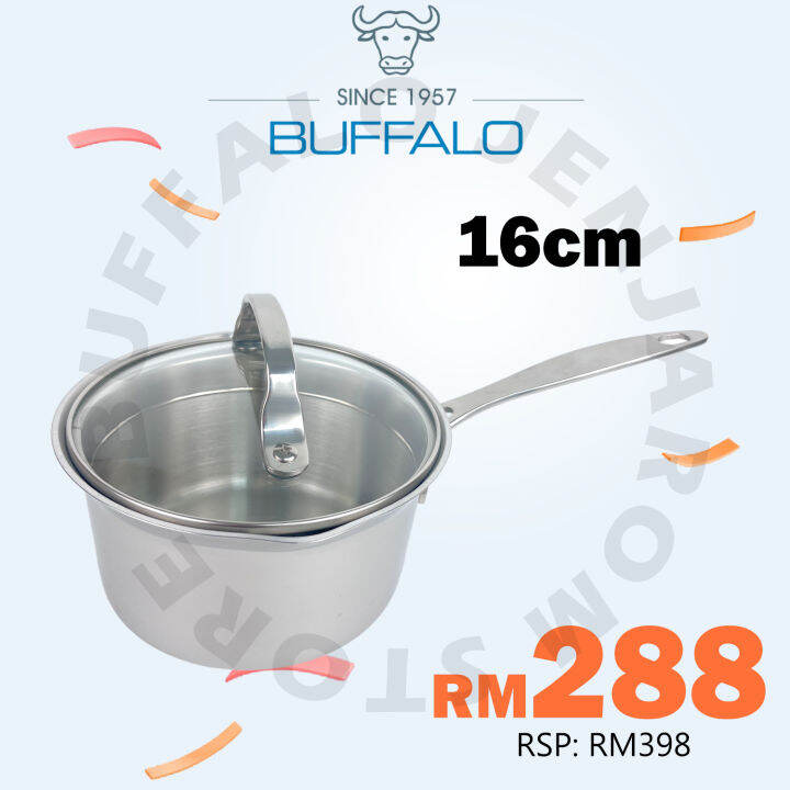 ASAHI 16cm Angel Pot Stainless Steel 304 Saucepan Maggie Pot 16cm天使锅304 ...