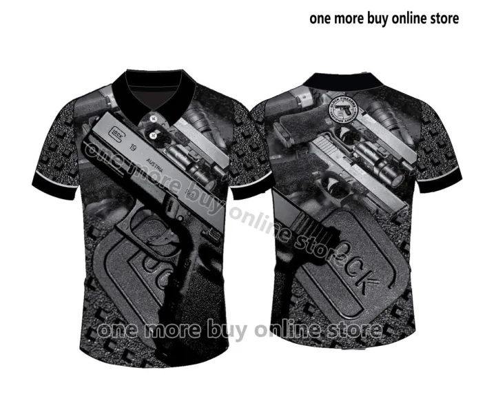 GLOCK 9MM POLO SHIRT For Man | Lazada.co.th