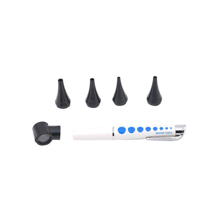 Otoscope Magnifying Pen Diagnostic Earpick Flashlight Ear Nose Throat ...
