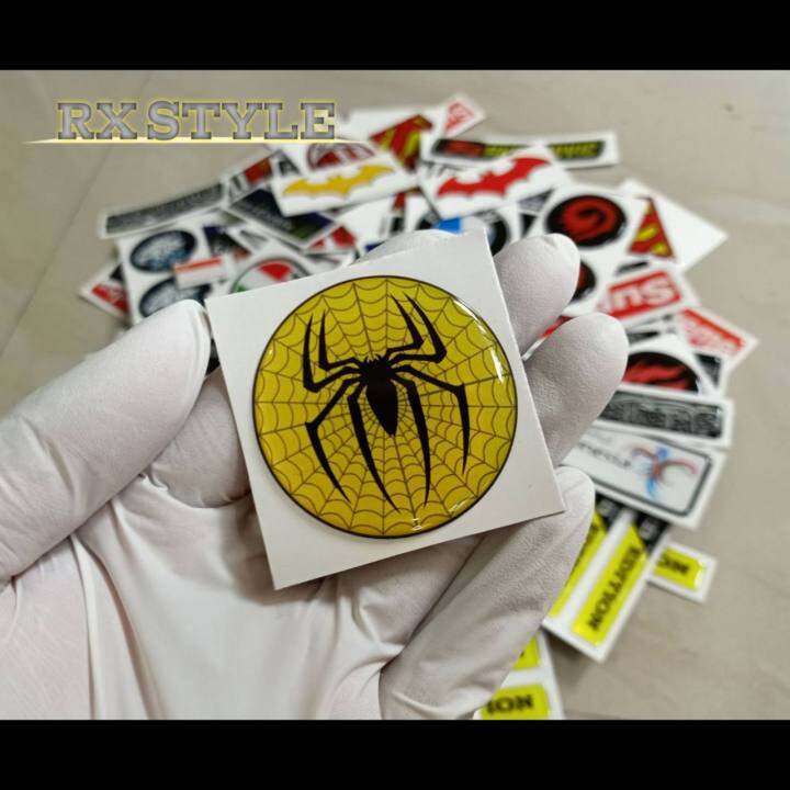 Stiker laba laba logo spiderman | Lazada Indonesia