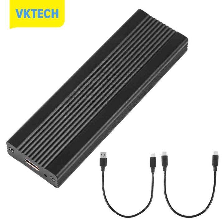 [Vktech] M2 SSD Case NVME Enclosure Aluminum Alloy Shell for NVME PCIE ...
