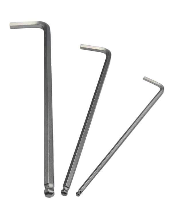 ประแจแอลหัวบอล (Hex Ball Point Keys) ประแจหกเหลี่ยม รุ่นยาวพิเศษ (Long ...