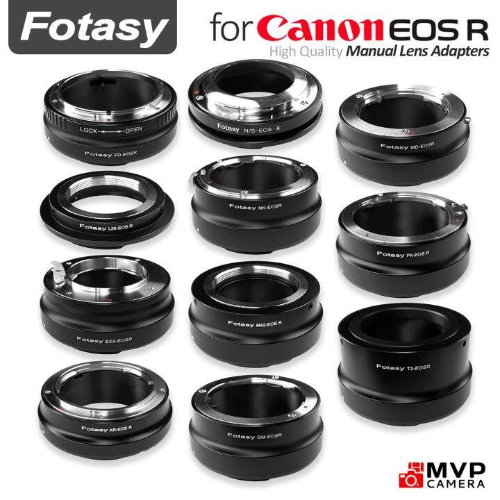 CANON EOSR RP Manual Adapters for Vintage lenses to Digital Mirrorless ...