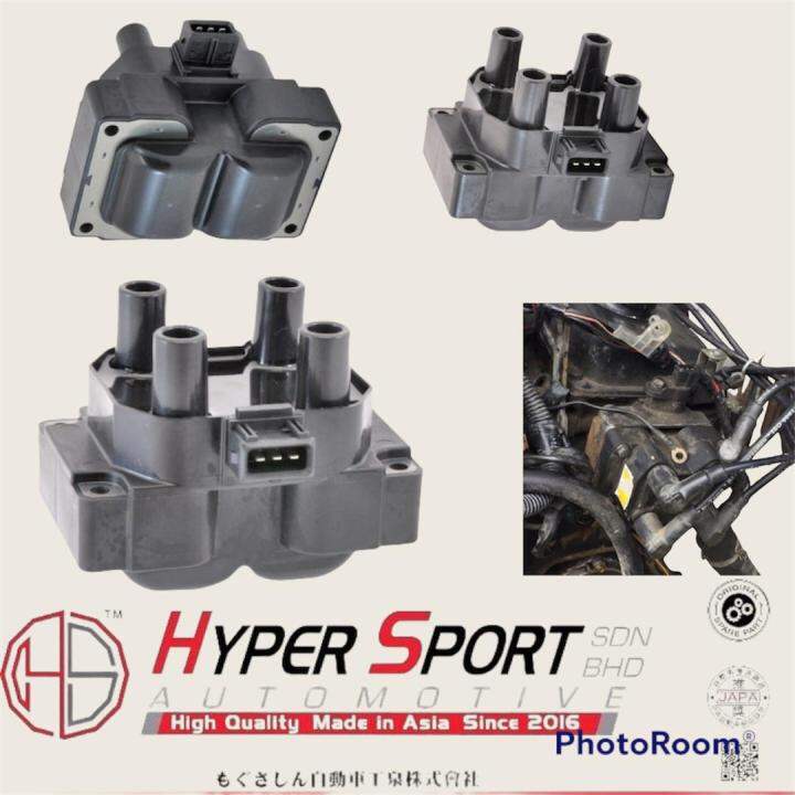 PROTON WIRA VDO GEN2 CAMPRO IGNITION COIL (3PIN)（PW550619） | Lazada