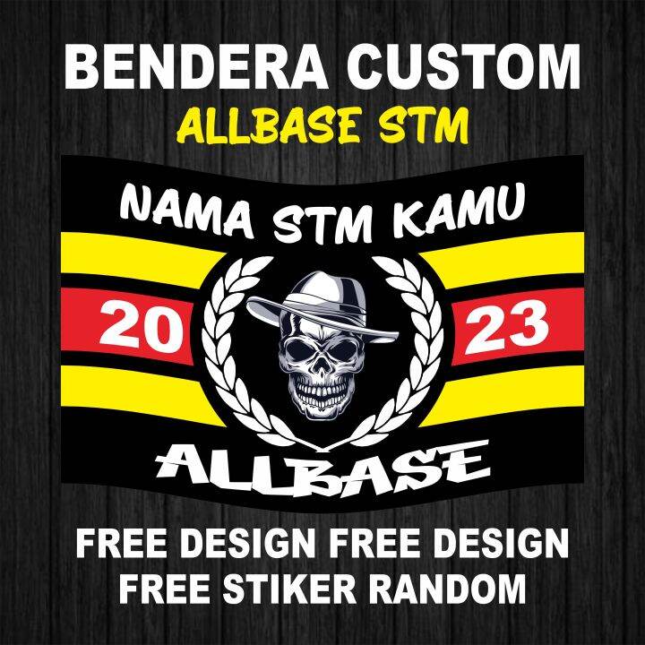 Bendera Custom Design Bendera STM | Lazada Indonesia