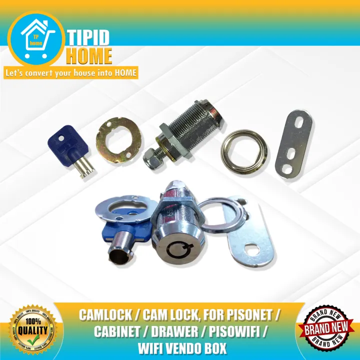 CAMLOCK / CAM LOCK, FOR PISONET / CABINET / DRAWER / PISOWIFI / WIFI ...