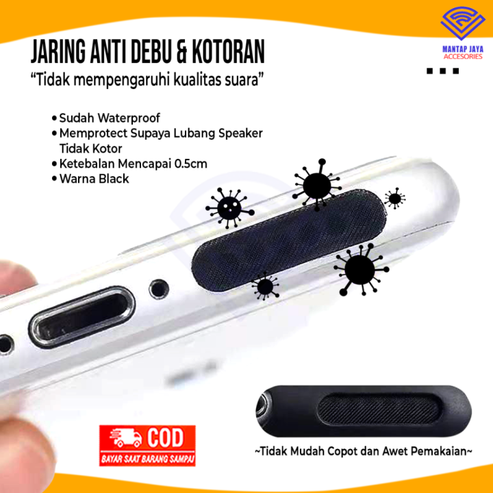 [COD] STIKER PENUTUP ANTI DEBU LUBANG SPEAKER HP | Lazada Indonesia