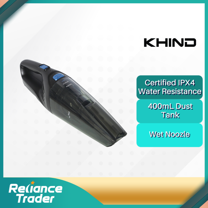 KHIND VC9678MS Cordless Handheld Portable Vacuum Cleaner | Lazada
