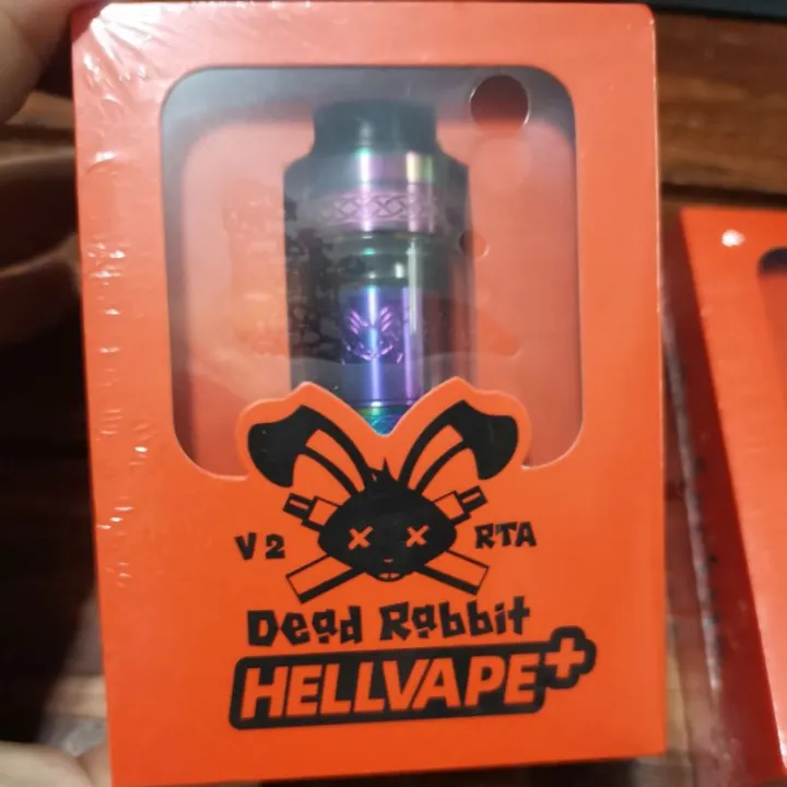 LEGIT HELLVAPE DEAD RABBIT V2 RTA 25MM | Lazada PH