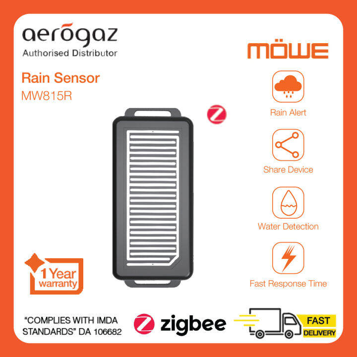 MOWE Zigbee Rain Sensor MW815R | Lazada Singapore